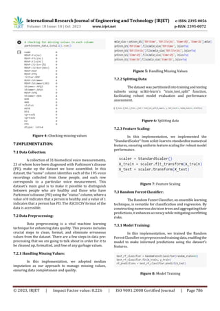 Enhancing Parkinson's Disease Detection Through Machine Learning | PDF | Digital Audio ...