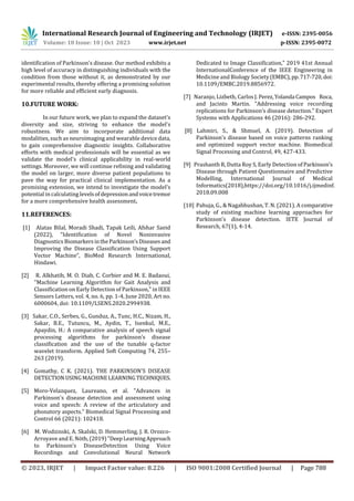 Enhancing Parkinson's Disease Detection Through Machine Learning | PDF | Digital Audio ...