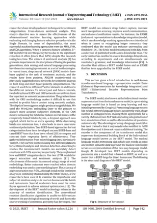 A Intensified Approach On Enhanced Transformer Based Models Using Natural Language Processing | PDF