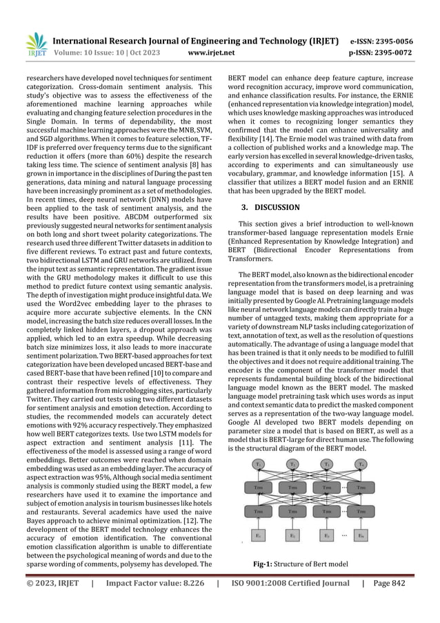 A Intensified Approach On Enhanced Transformer Based Models Using Natural Language Processing | PDF
