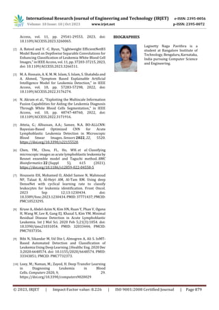 Deep Learning for Leukemia Detection: A MobileNetV2-Based Approach for Accurate and Efficient ...