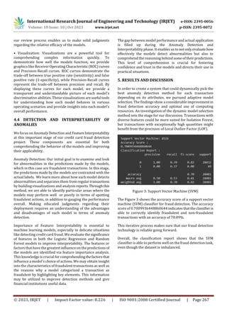Machine Learning-Based Approaches for Fraud Detection in Credit Card Transactions: A Comparative ...