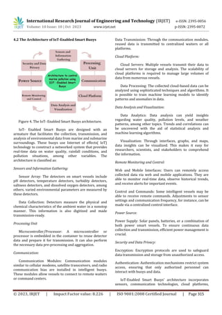 Analysis of Marine Pollution using IOT | PDF