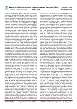 Advancements in Compact Heat Exchangers: A Comprehensive Review | PDF | Physics | Science