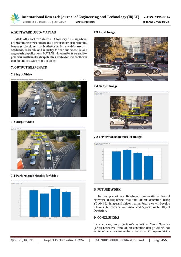 Convolutional Neural Network Based Real Time Object Detection Using