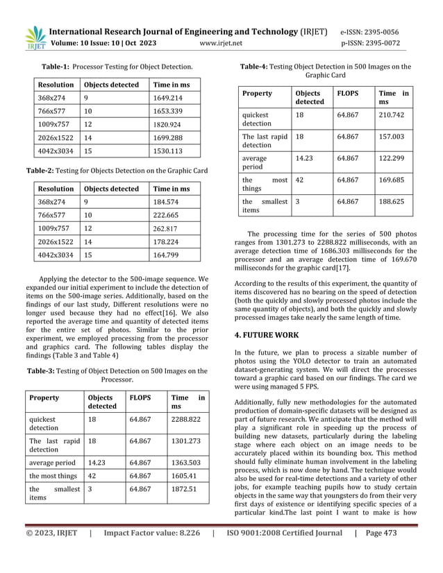 OBJECT IDENTIFICATION | PDF