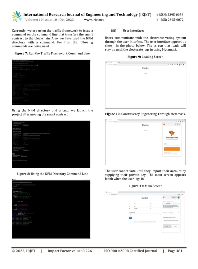 Blockchain Based Electronic Voting System Pdf