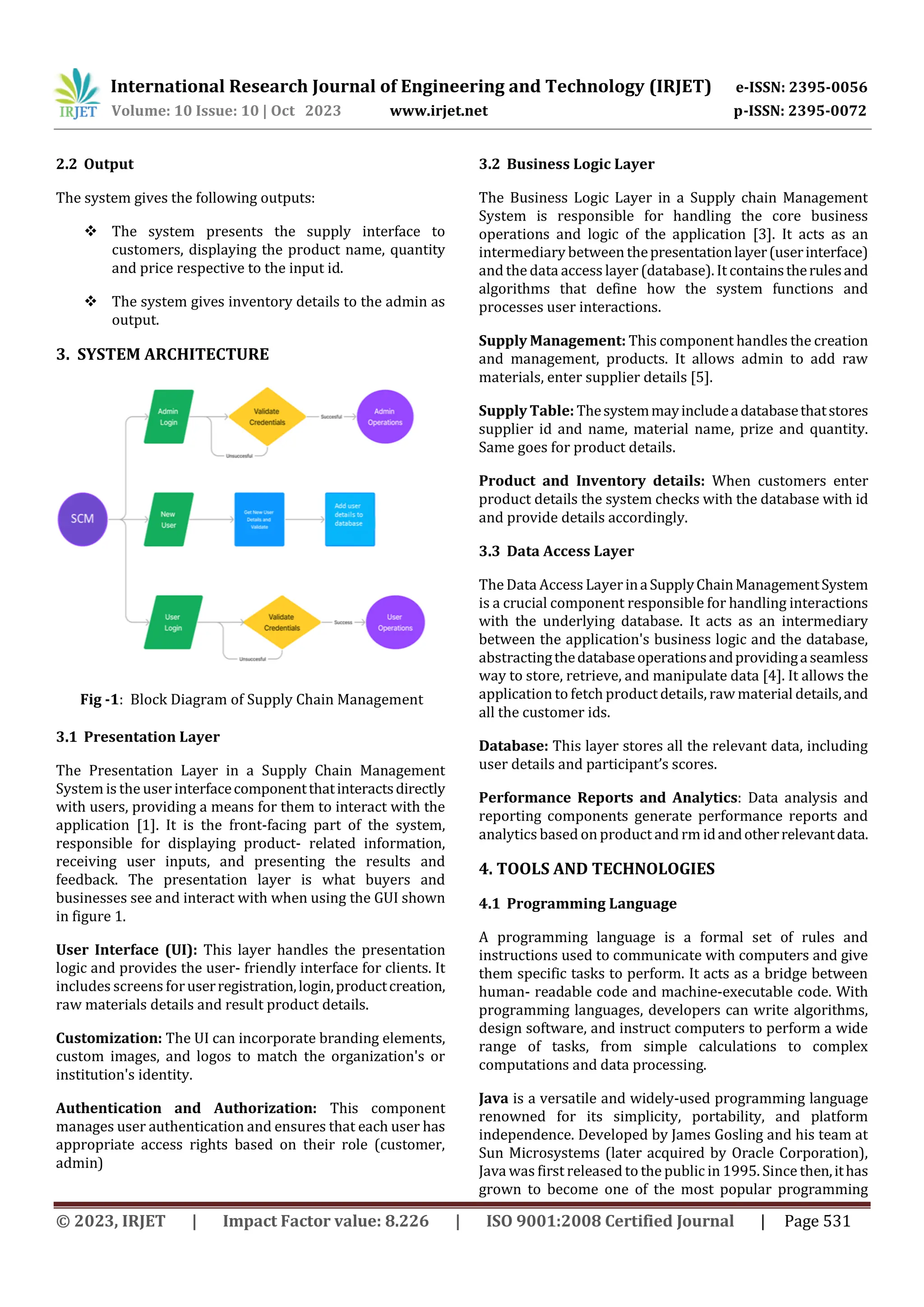 Supply Chain Management with Eco System | PDF