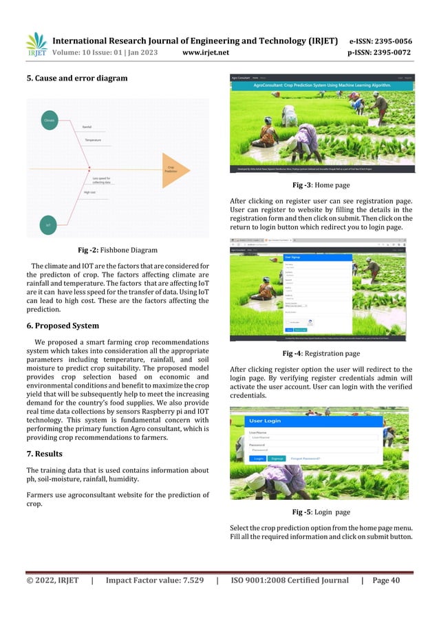 Smart Farming Using Machine Learning Algorithms | PDF | Agriculture | Industries