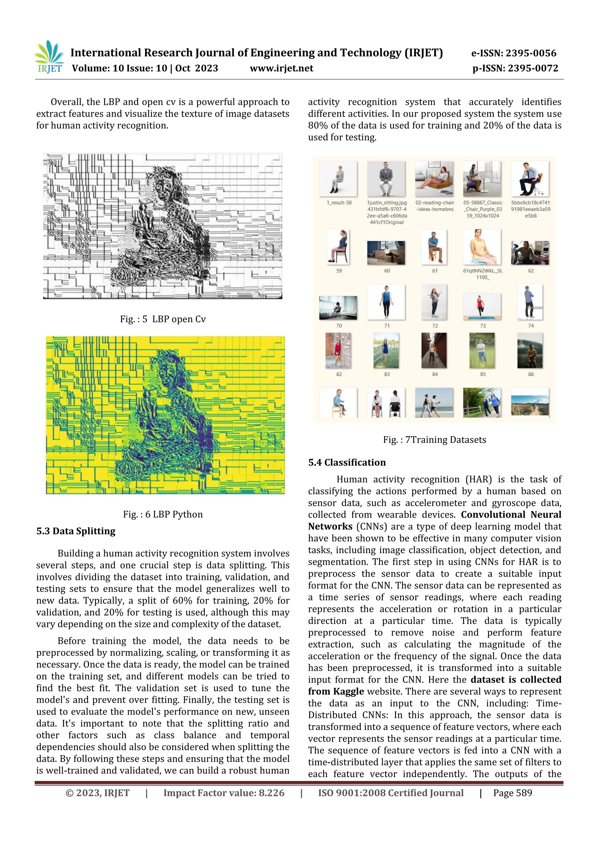 Human Activity Recognition (HAR) Using Opencv | PDF