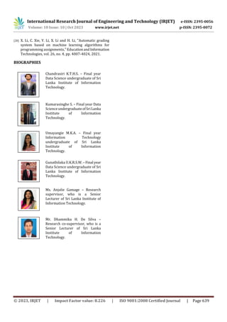 Study Support and Feedback System Using Natural Language Processing | PDF | Computer Software ...