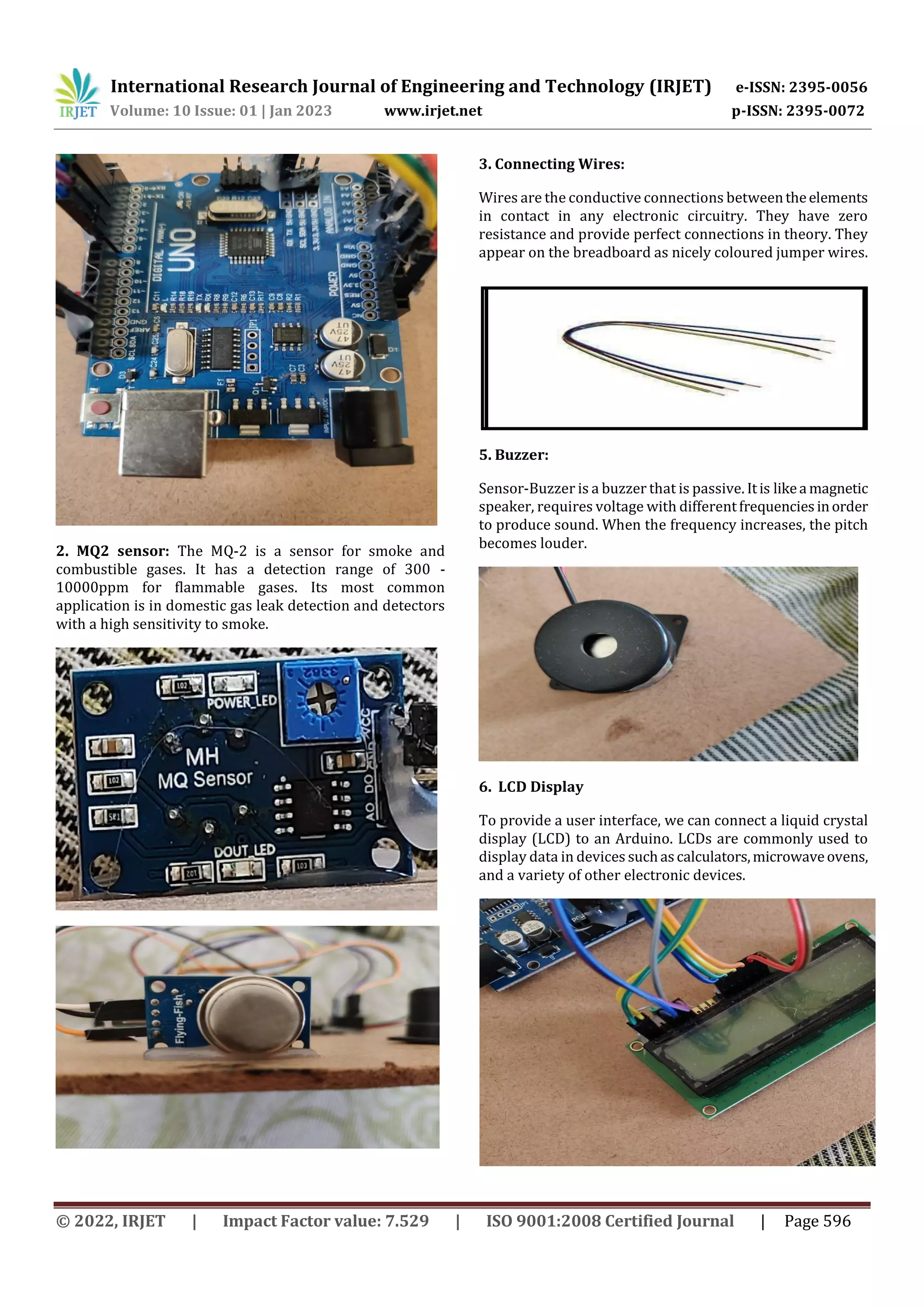 Smoke Alert System For Dye Industries Using IoT | PDF | Indoor ...