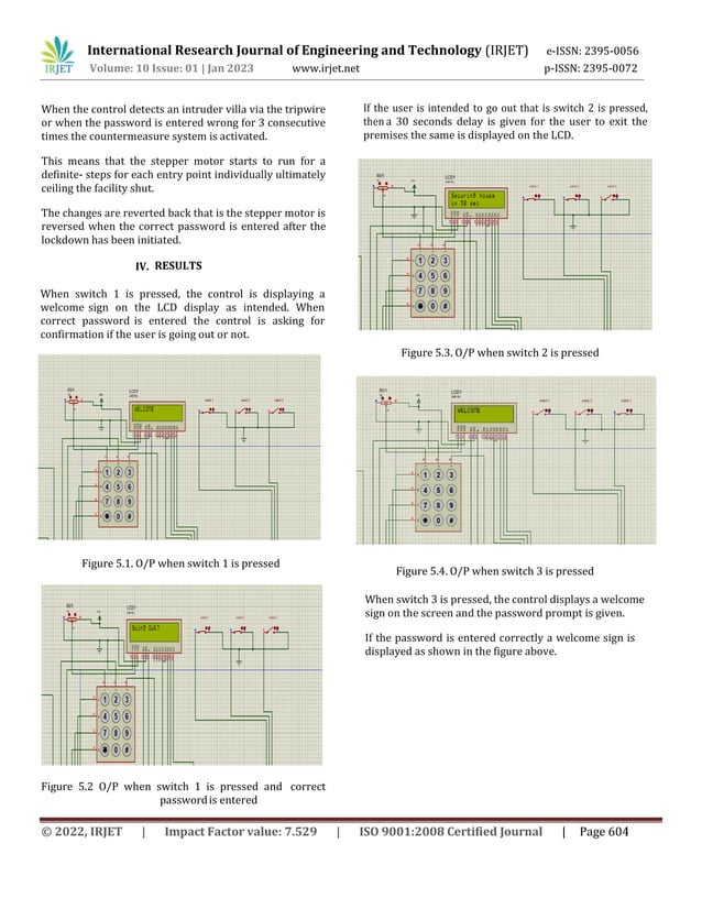HOME AUTOMATION AND COUNTERMEASURESYSTEM USING ARDUINO AND LDR MODULE | PDF