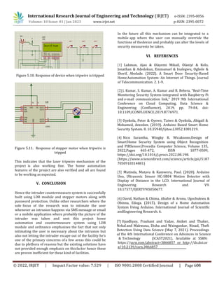 HOME AUTOMATION AND COUNTERMEASURESYSTEM USING ARDUINO AND LDR MODULE | PDF