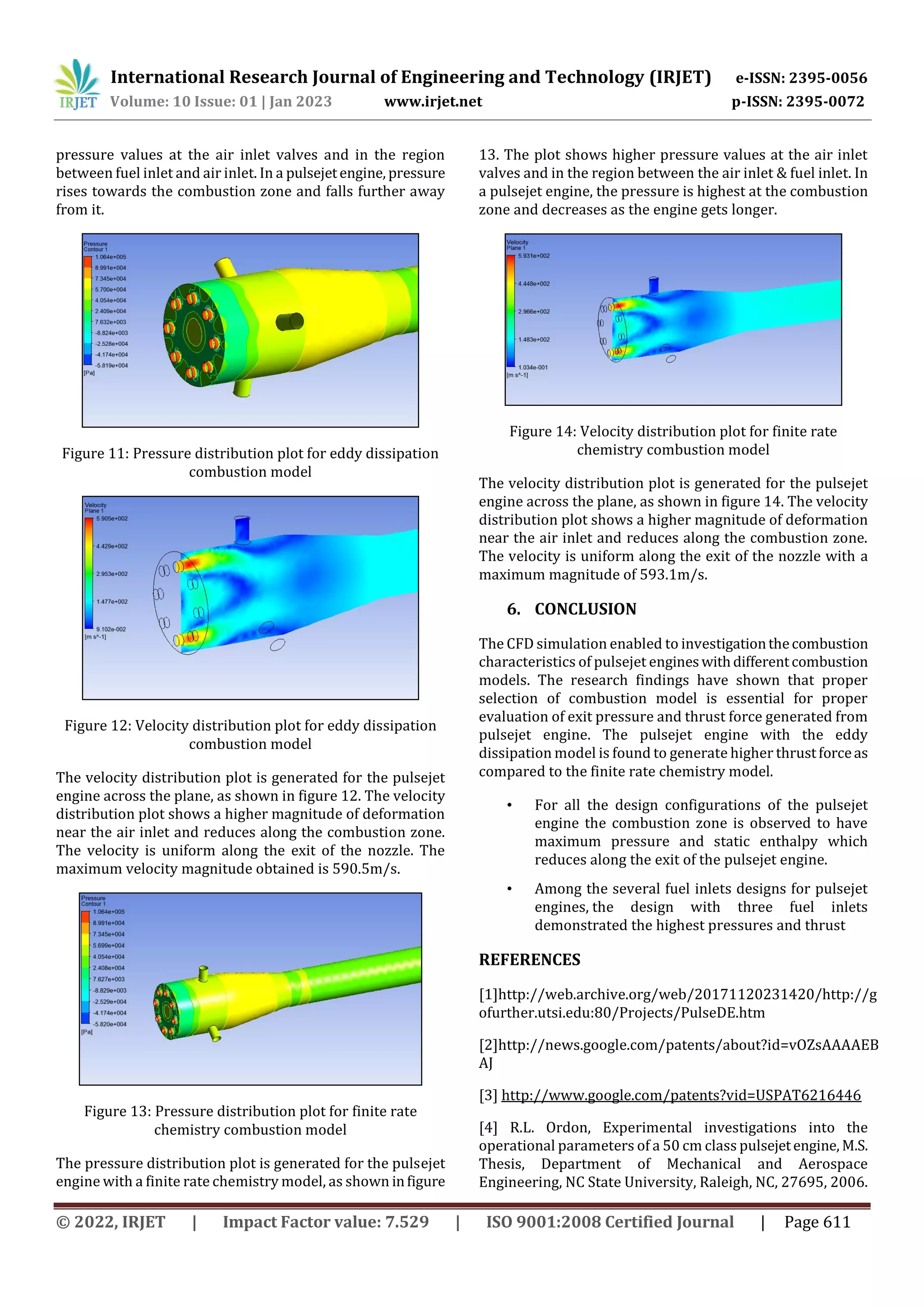 Modelling & Thermal analysis of pulse jet engine using CFD | PDF ...