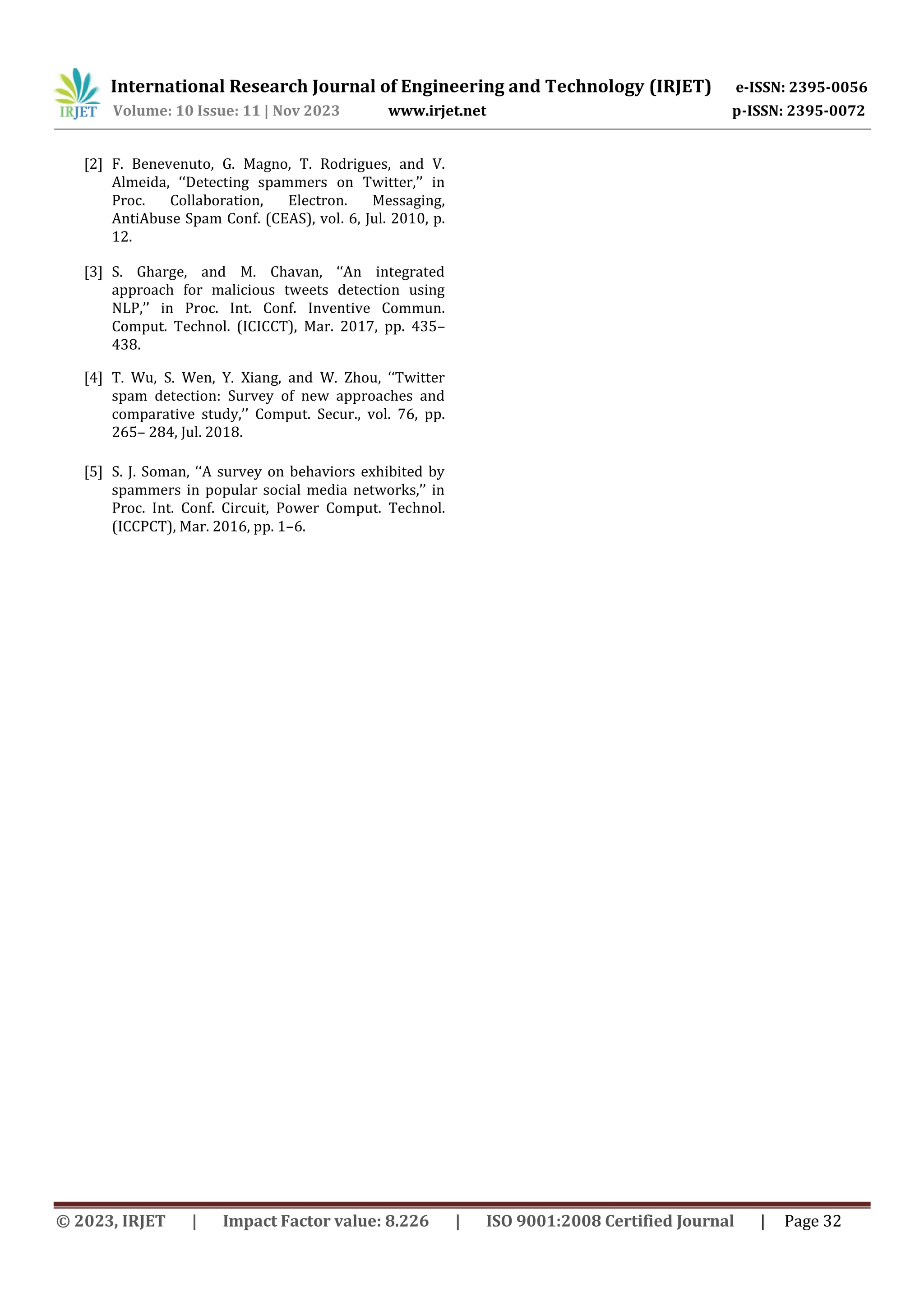 Spammer Detection And Fake User Identification On Social Networks Pdf