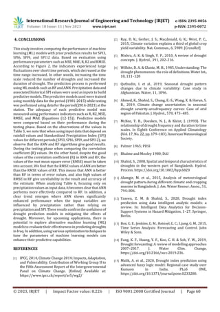 Predicting Meteorological Drought in Iraq: An Evaluation of Machine Learning Techniques by ...