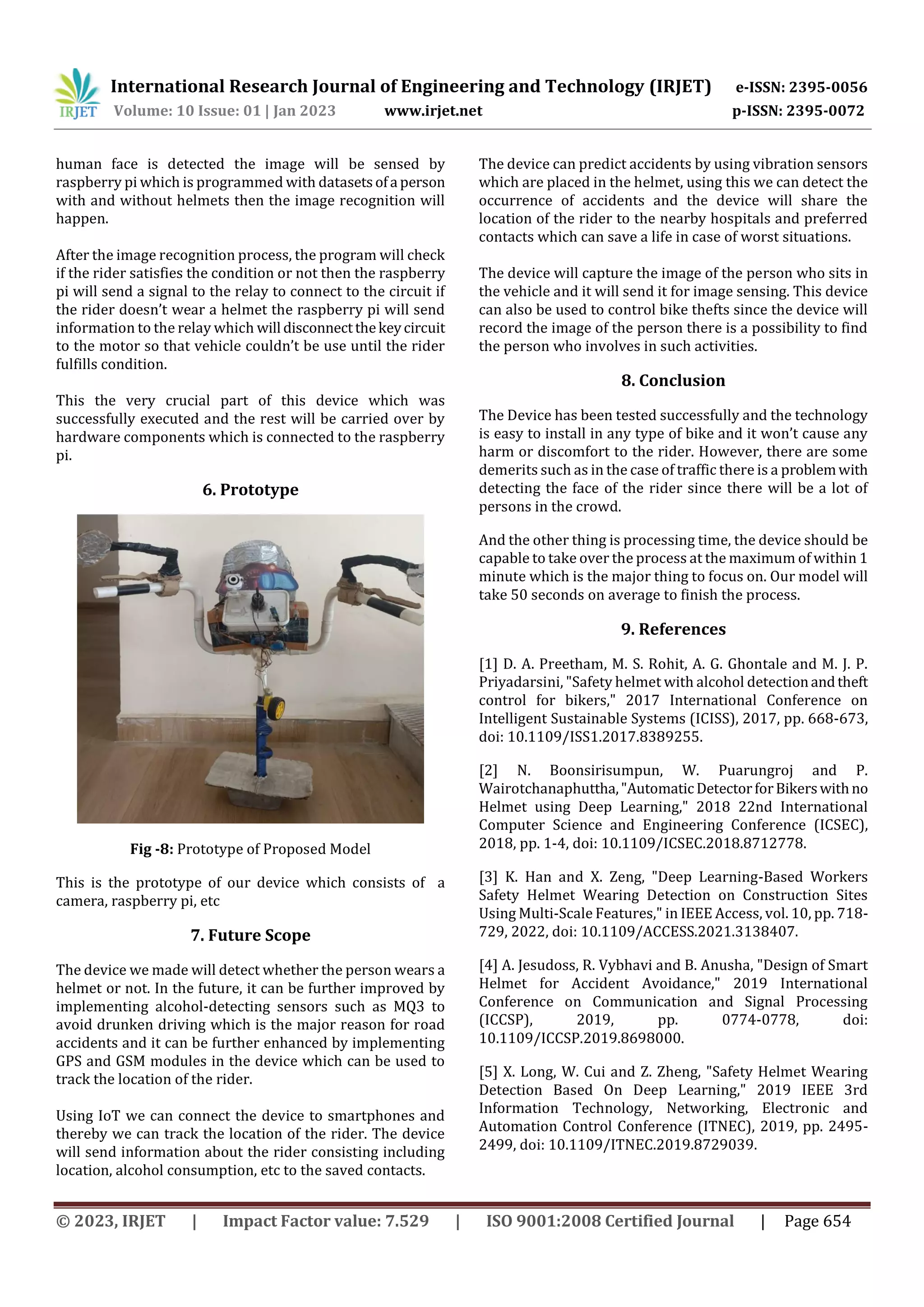 Automatic Helmet Detector | PDF