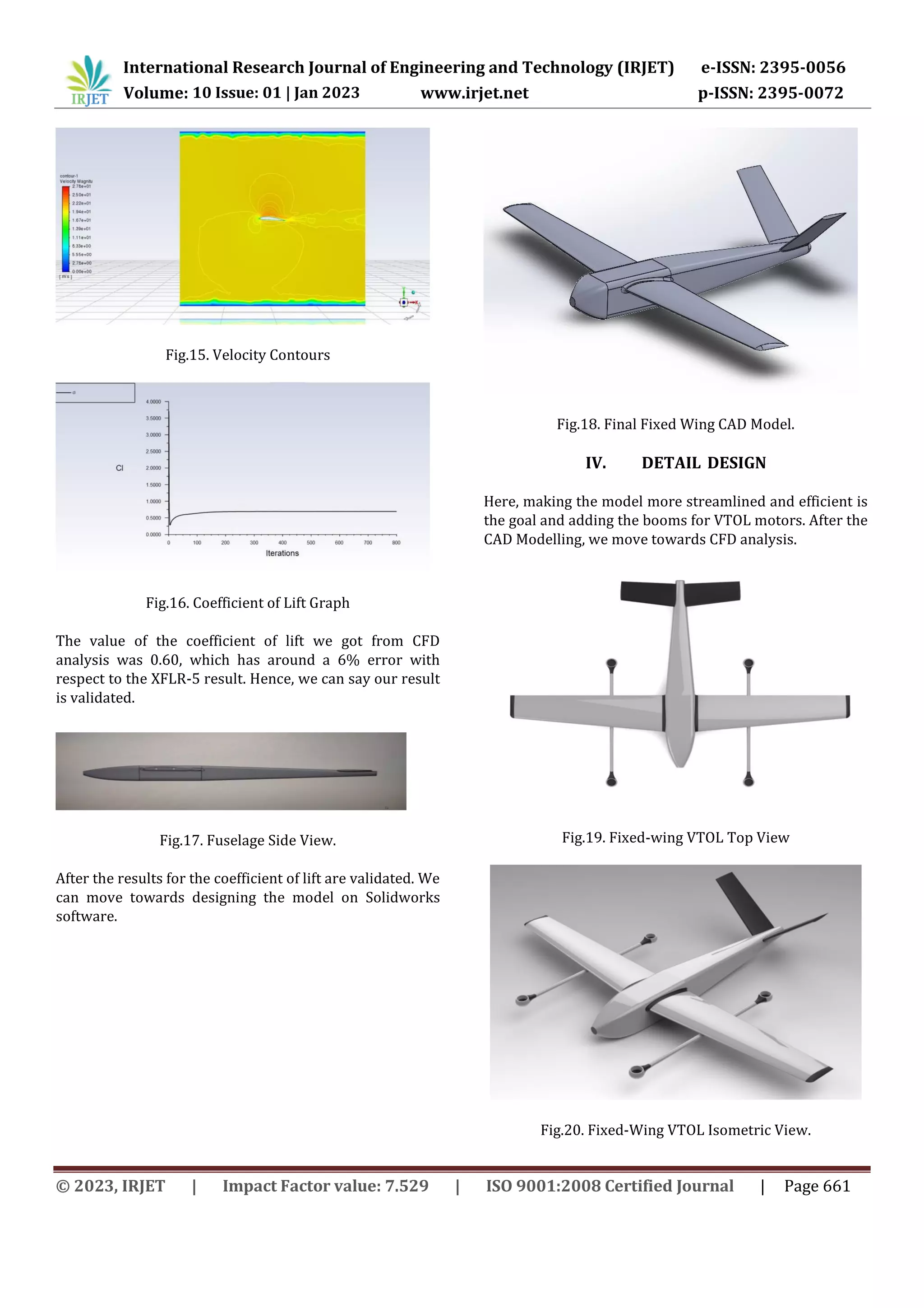 DEVELOPMENT OF FIXED WING VTOL UAV. | PDF