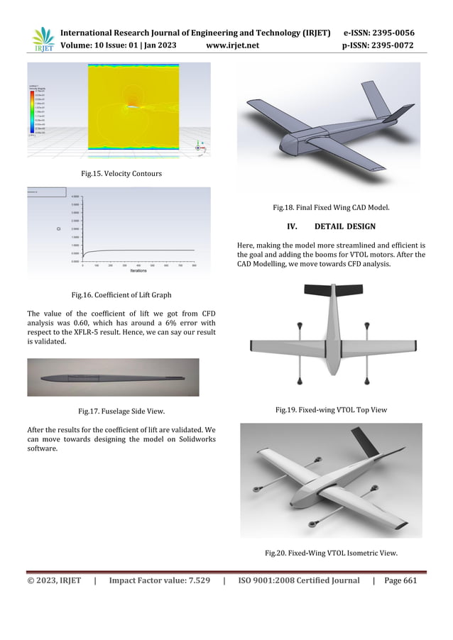 DEVELOPMENT OF FIXED WING VTOL UAV. | PDF