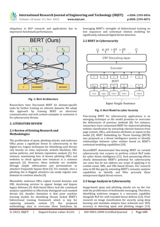 BERT at the Barricades: Advanced AI Strategies for Combating Spam, Phishing, and Malicious URLs ...