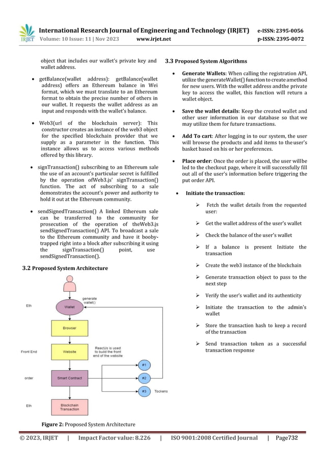 Creating An E-Commerce web application using Blockchain | PDF