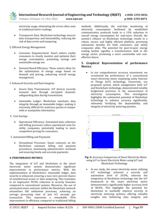 “Smart Electricity Meter Using IoT and Blockchain Technology” | PDF