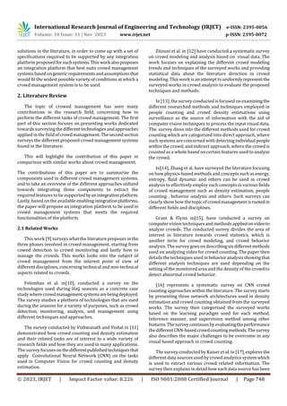 DDS as a Crowd Management Systems Integration Platform | PDF