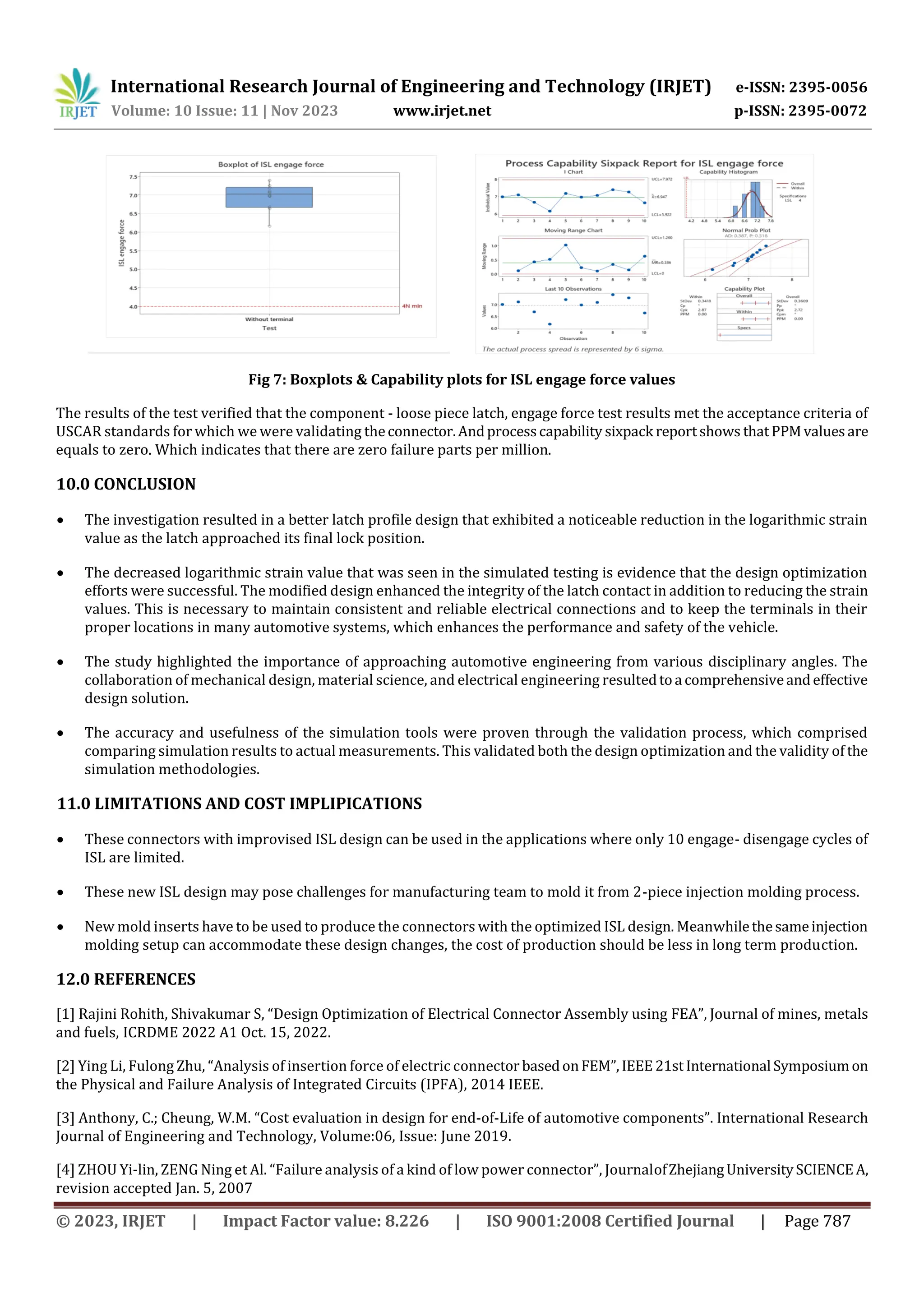Design Optimization of Connector Secondary Latch to Avoid Failure in ...