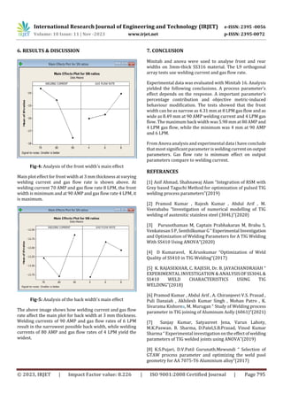 Optimization of TIG Welding Process Parameters With SS316 Material Using Taguchi Design | PDF ...