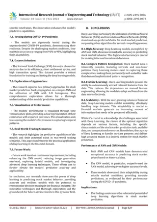 Stock Market Prediction using Machine Learning | PDF