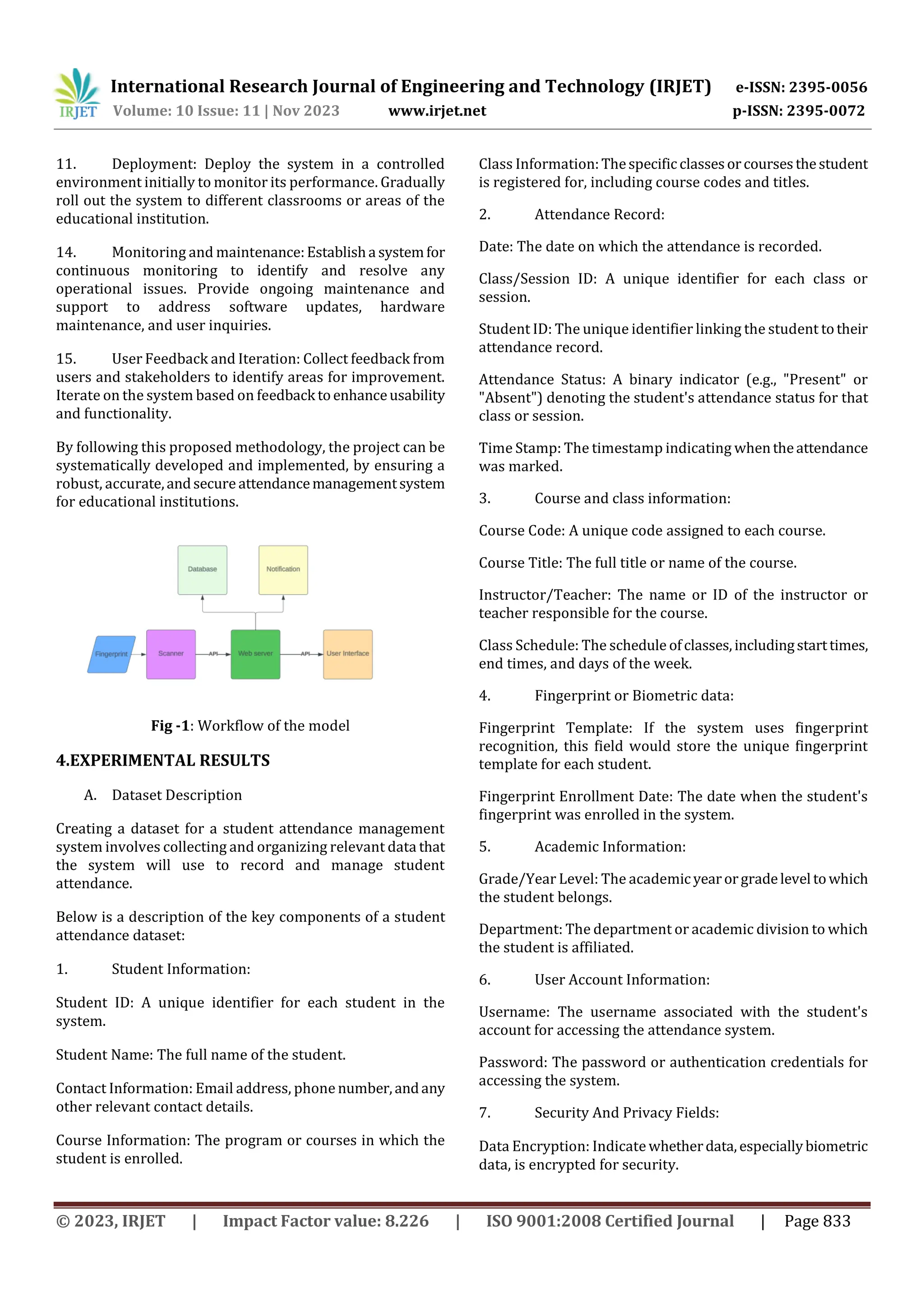 Student Attendance Management System by Using Fingerprint Reader | PDF