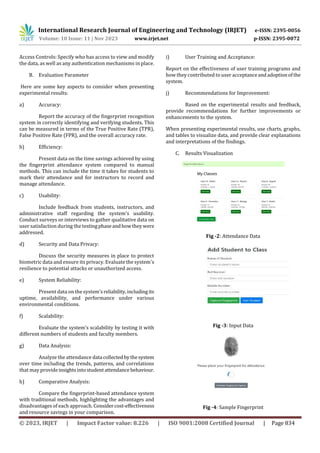Student Attendance Management System by Using Fingerprint Reader | PDF