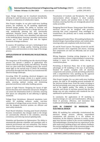 Advancing Electrical Design in High-Rise Buildings with Revit 3D Modeling | PDF