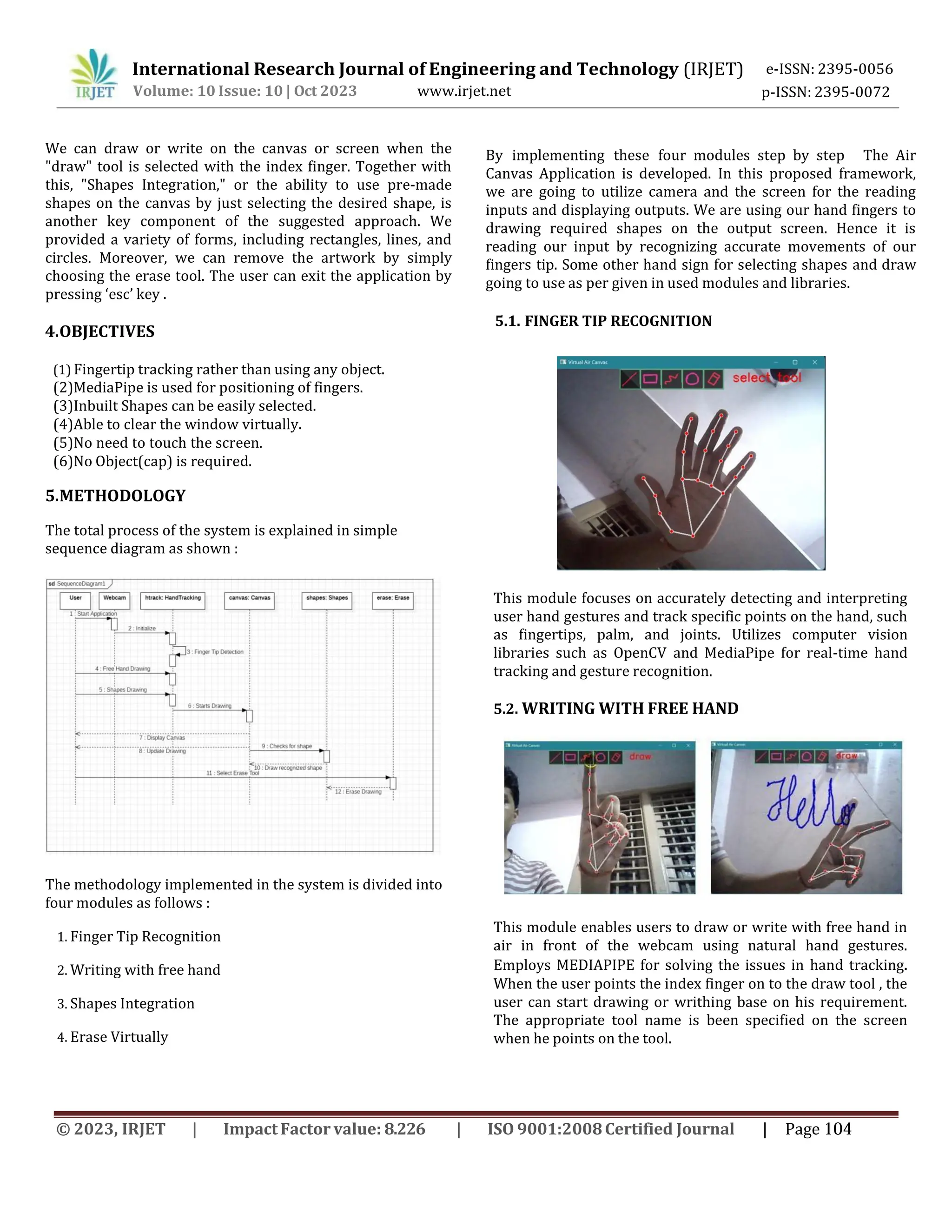 AIR CANVAS APPLICATION | PDF