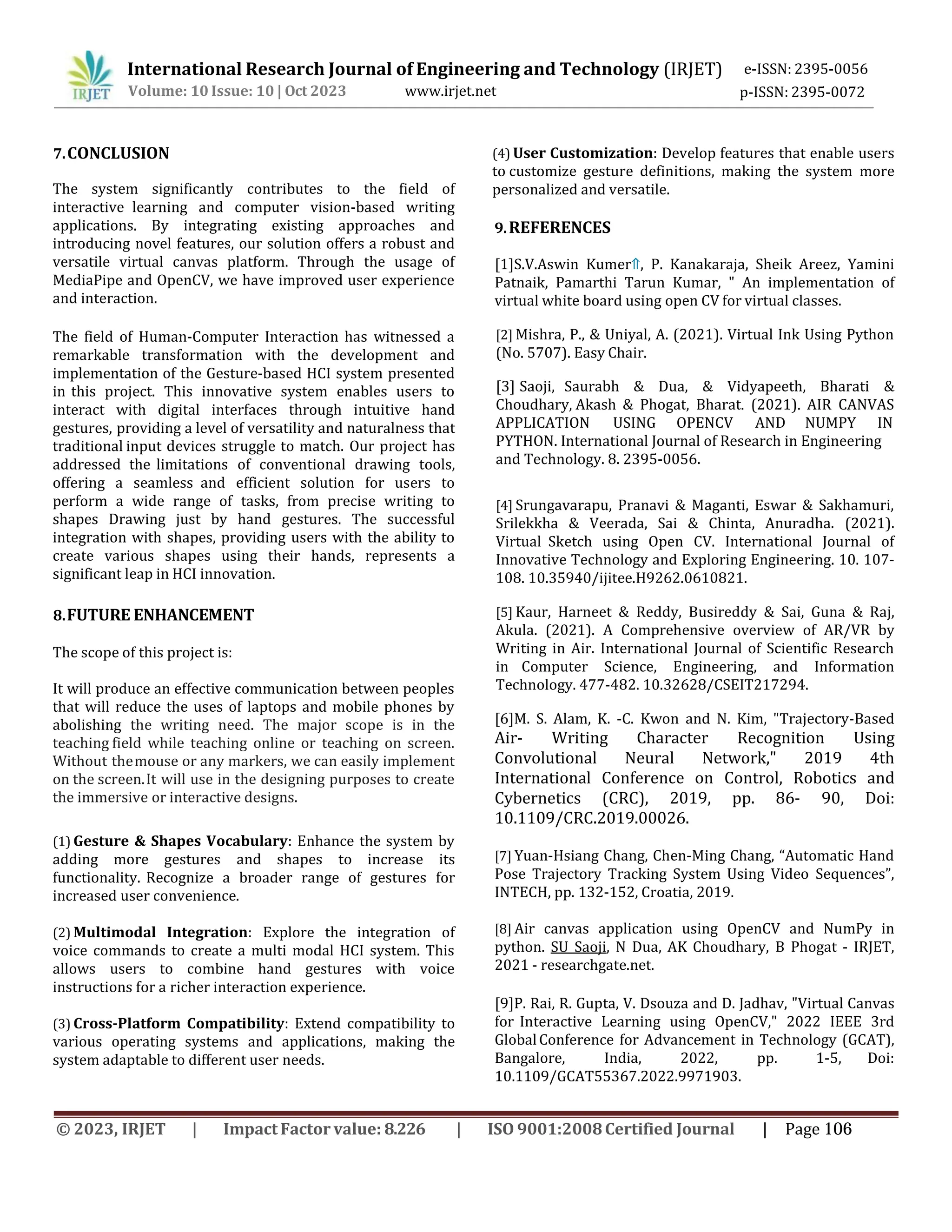 AIR CANVAS APPLICATION | PDF