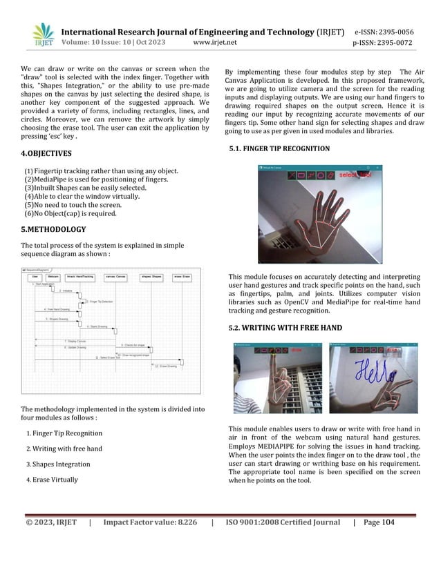 AIR CANVAS APPLICATION | PDF