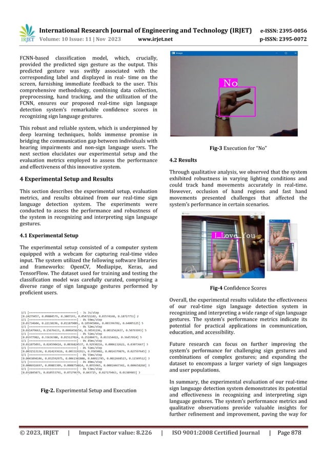 Sign Language Detection and Classification using Hand Tracking and Deep ...