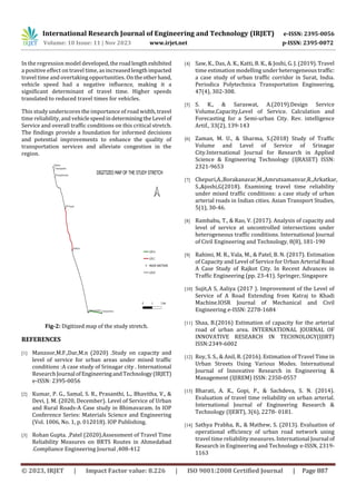 ENHANCING URBAN ROAD NETWORK EFFICIENCY IN KERALA, INDIA: A COMPREHENSIVE ANALYSIS OF TRAFFIC ...
