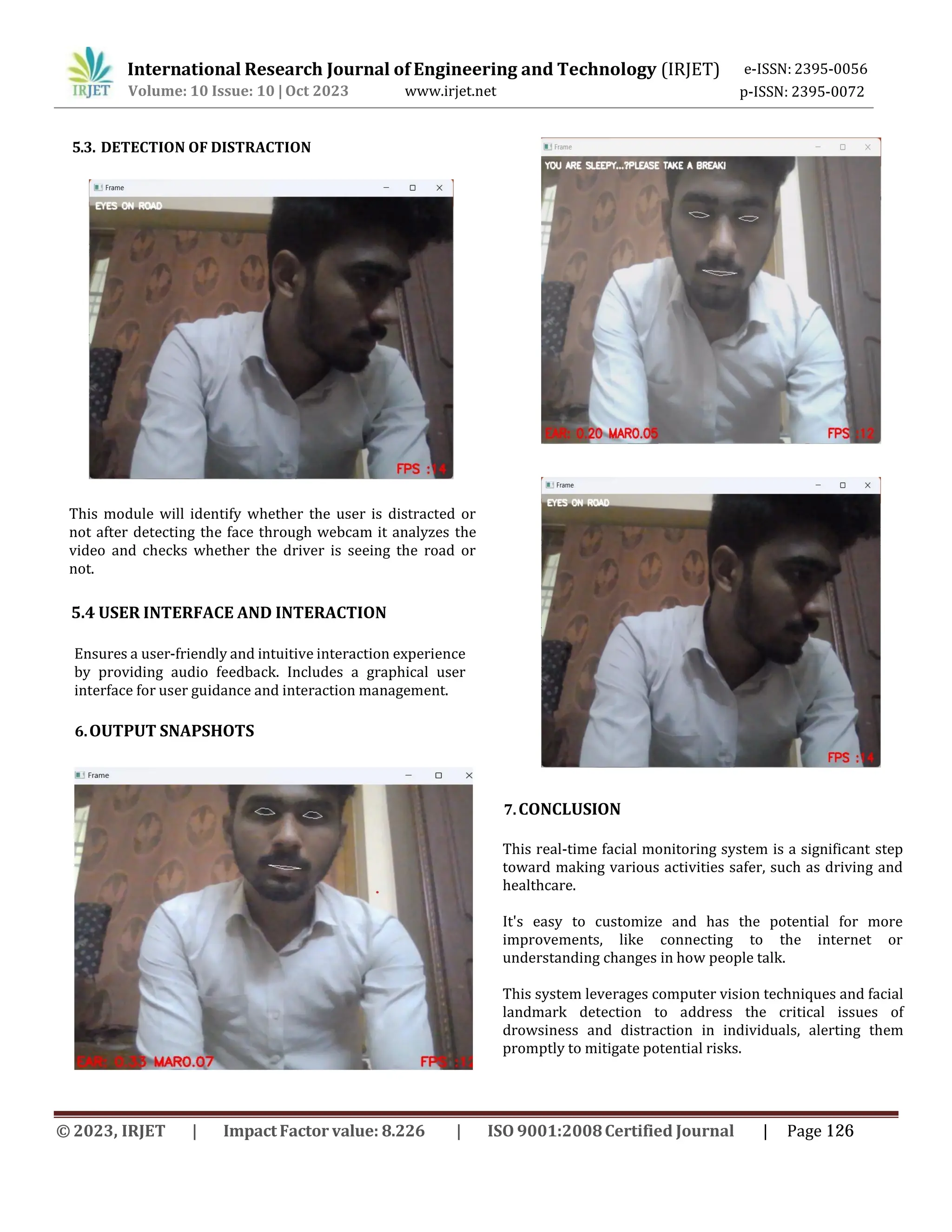 Driver Drowsiness Detection System Pdf