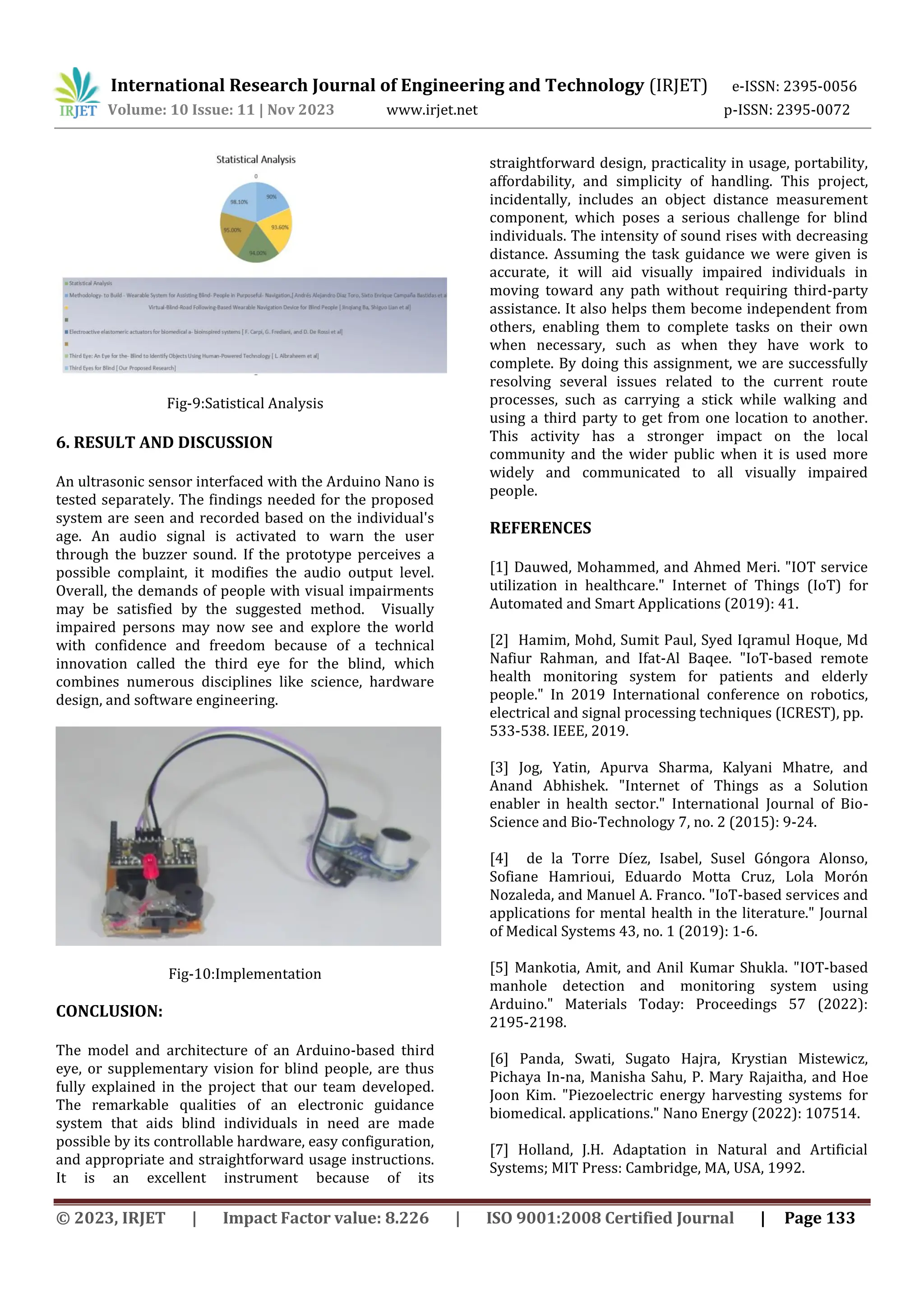 THIRD EYE FOR BLIND | PDF