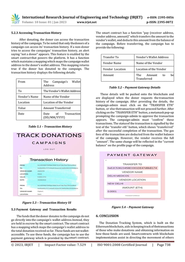Donation Tracking System using Blockchain | PDF | Government Support and Welfare | Financial ...