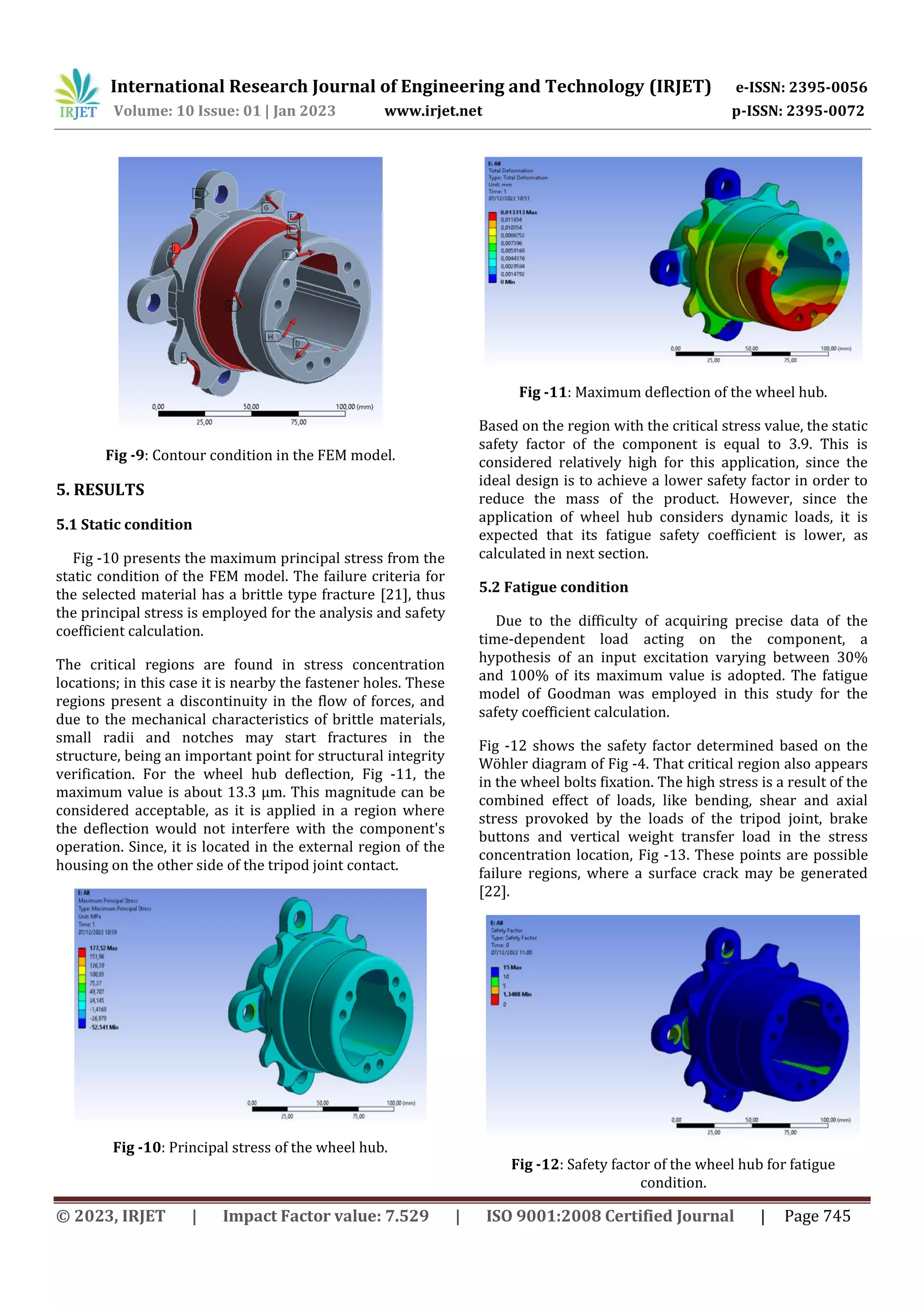 DEVELOPMENT OF A WHEEL HUB BY TOPOLOGICAL OPTIMIZATION METHOD APPLIED TO A SAE FORMULA VEHICLE | PDF