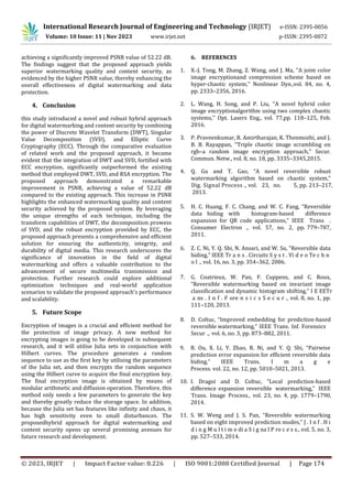 A Robust and Secured Digital Watermarking Approach Based on SVD, DWT Technique | PDF