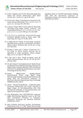 A Robust and Secured Digital Watermarking Approach Based on SVD, DWT Technique | PDF