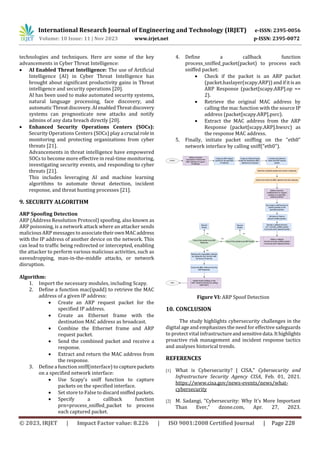 Emerging Threats and Trends in Cybersecurity: A Comprehensive Analysis | PDF
