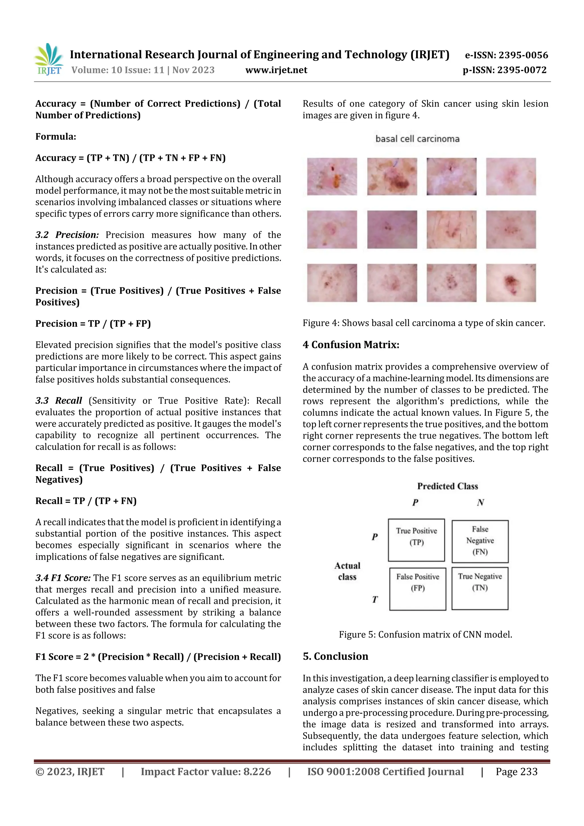Detection of Skin Diseases based on Skin lesion images | PDF | Skin and Dermatology | Diseases ...