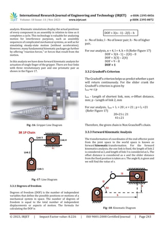 Design and Testing of Fin Ray Soft Gripper’s Finger | PDF