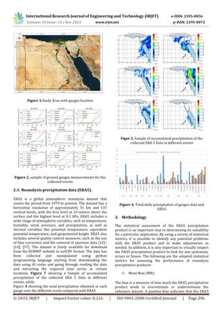 Performance evaluation of ERA5 precipitation data for extreme events ...