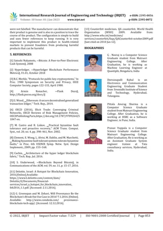 Fake Product Identification using Blockchain Technology | PDF